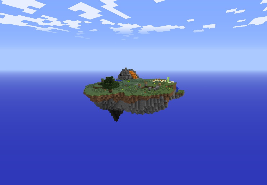 Silence of the Island (SkyIsland 1.0) Minecraft Map