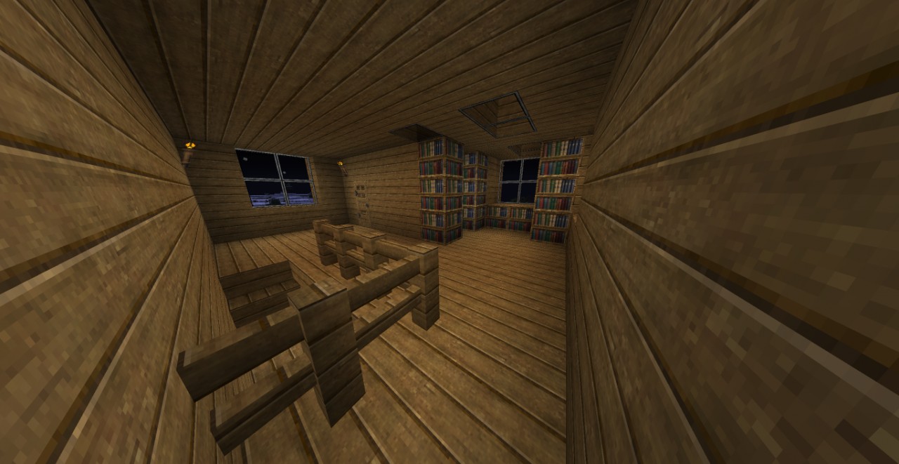 Log Cabin 1.2.5 Minecraft Map