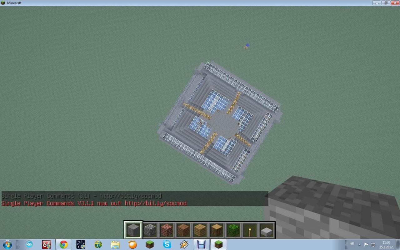 Battle arena Minecraft Map