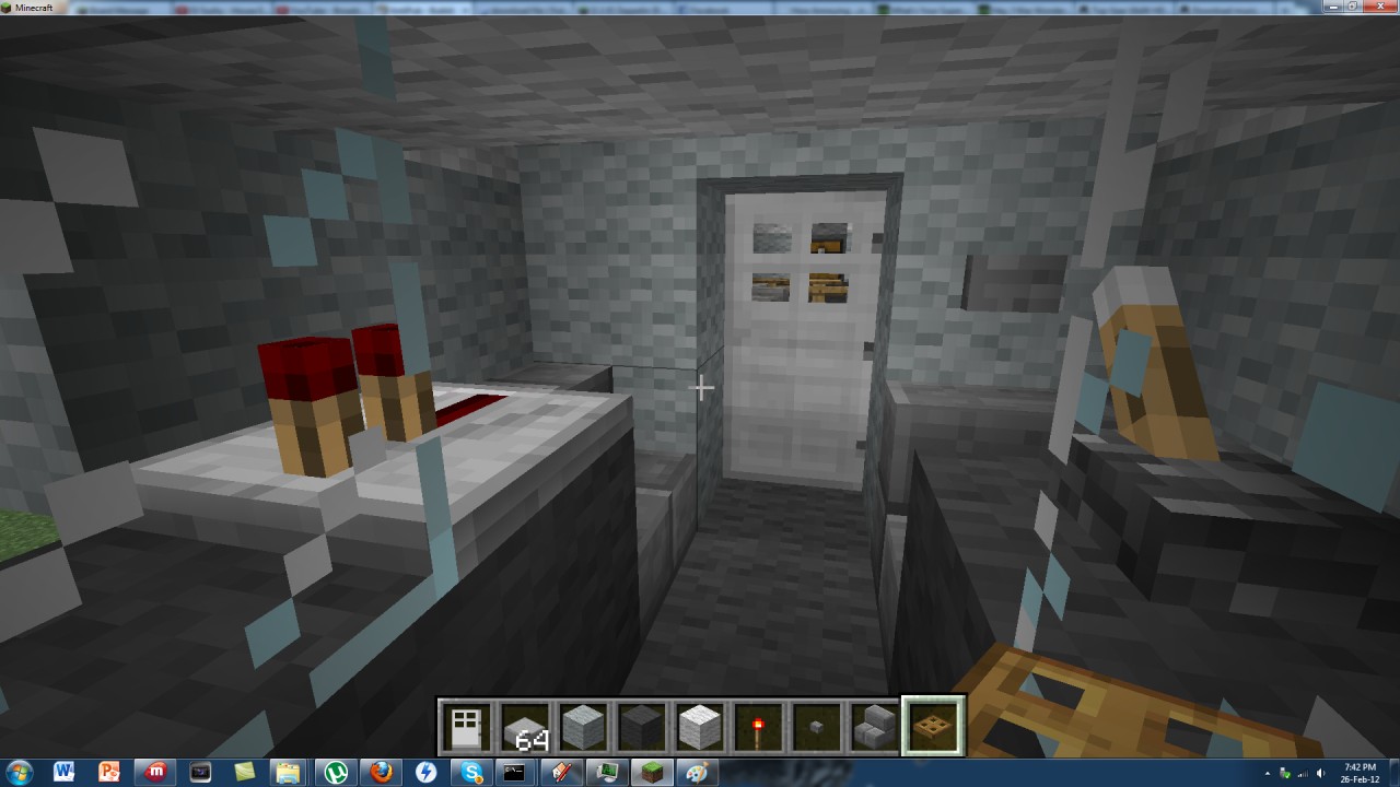 Small Military Airplane Minecraft Map