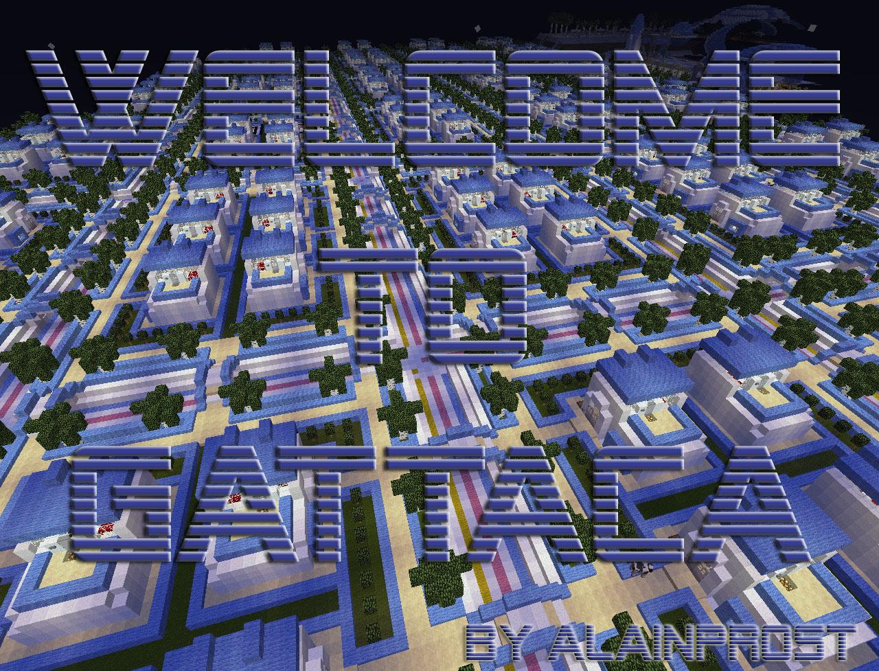 [Modern city] Gattaca & Space Area Minecraft Project
