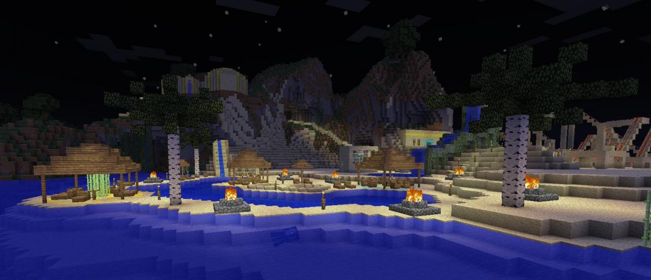 Fire Isle All Inclusive Resort and Spa Minecraft Map