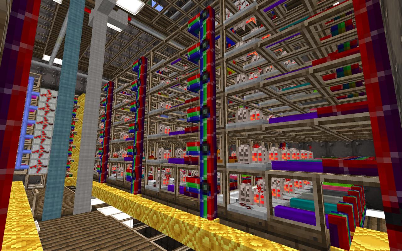 Redpower 6Bit Decoder Minecraft Map