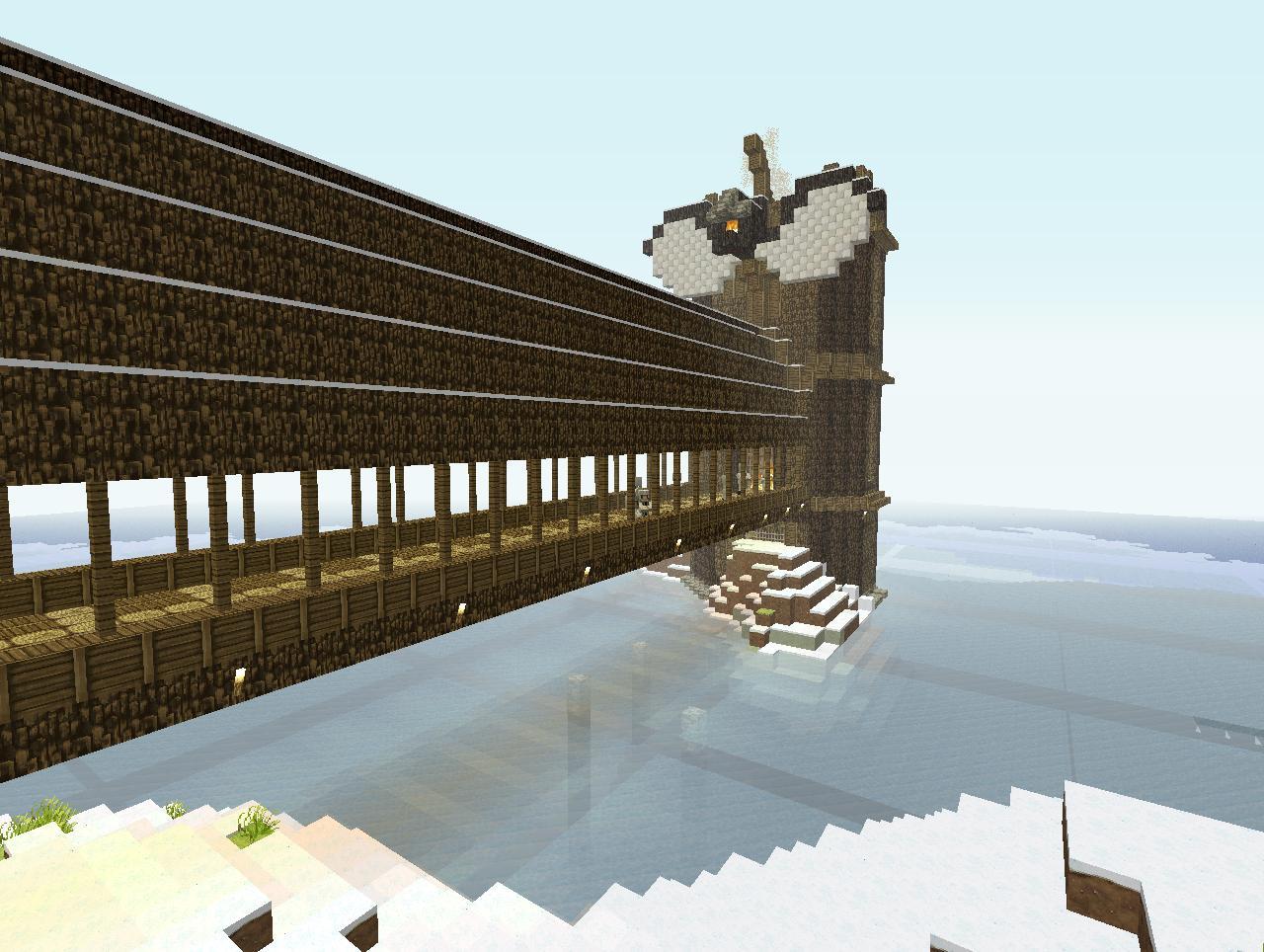 Bridge and tower Minecraft Map