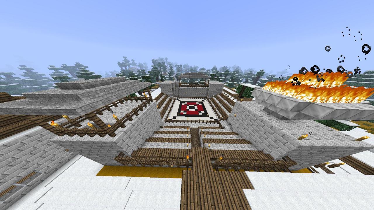 Old Era Mine Ville Survivor Minecraft Map