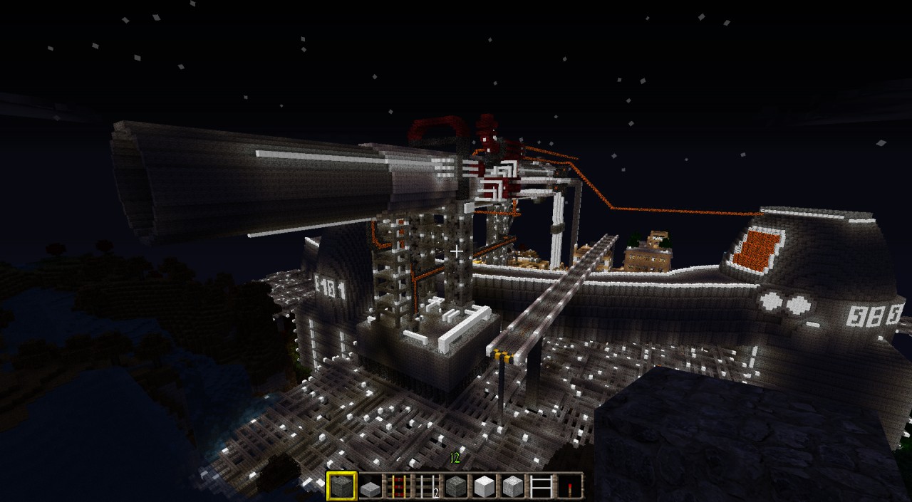 Final Fantasy 7's Midgar Minecraft Map