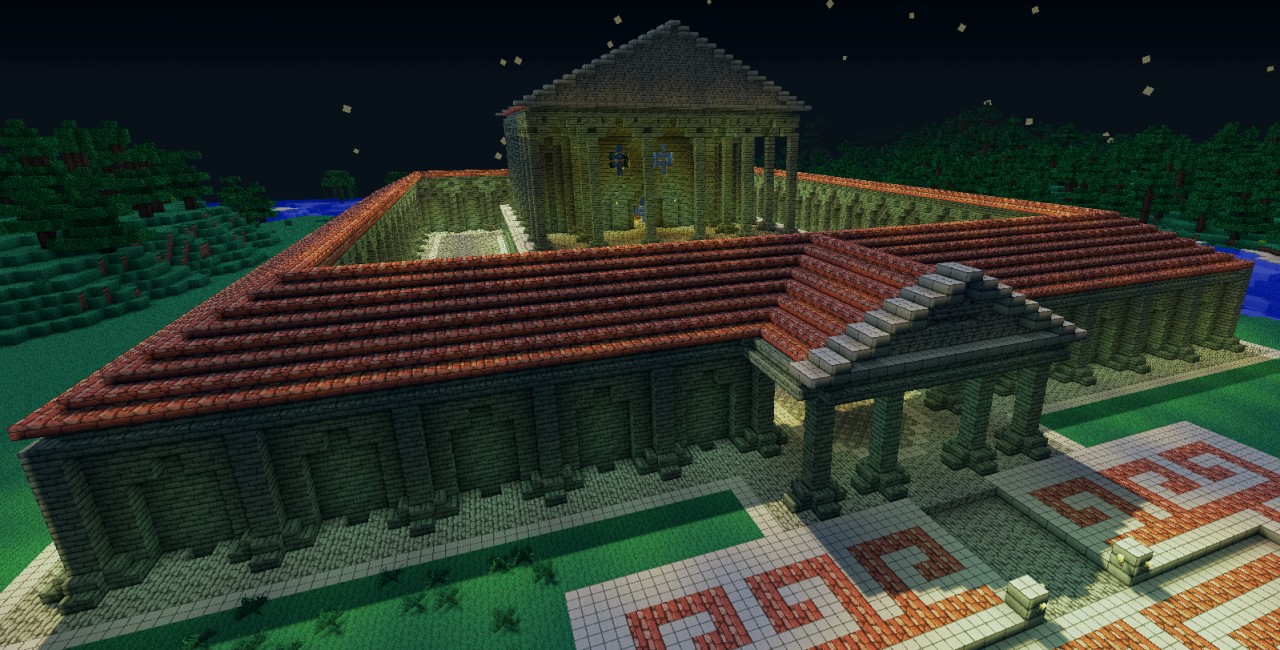 Roman Temple of Neptune Minecraft Map