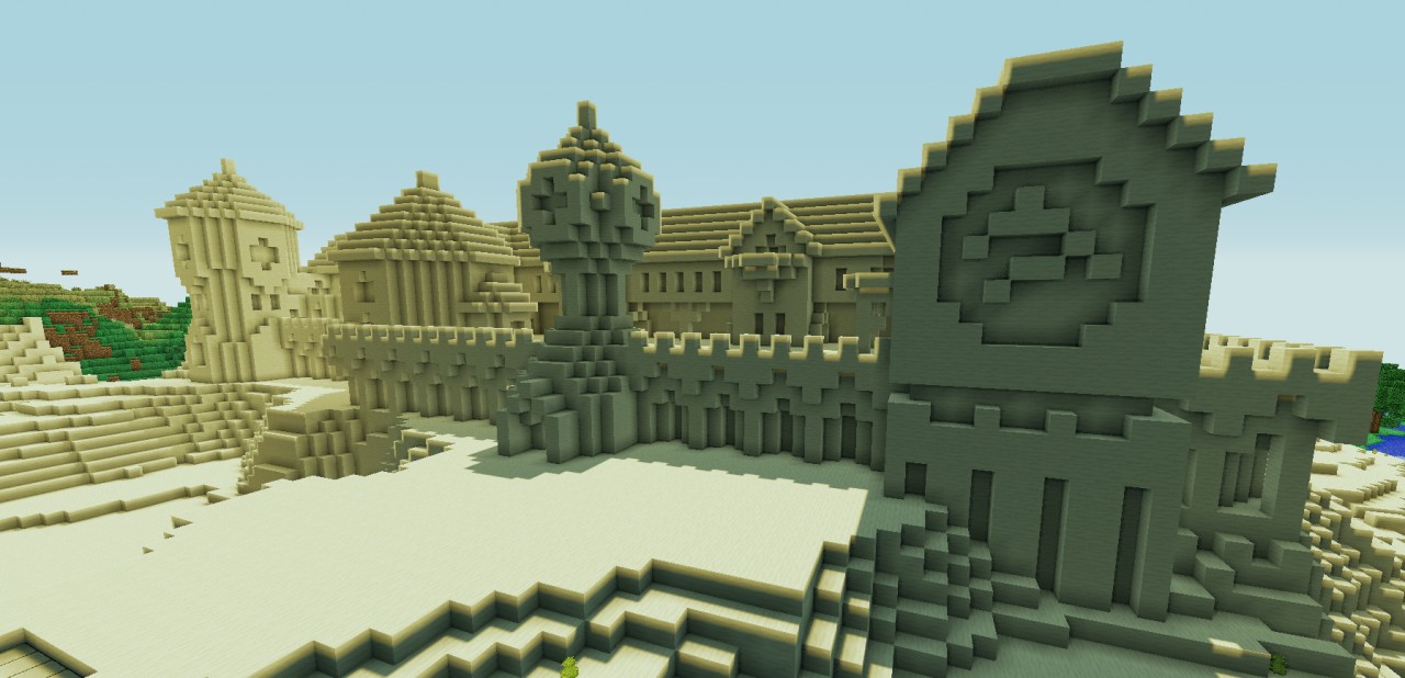 Sand Castle Minecraft Map