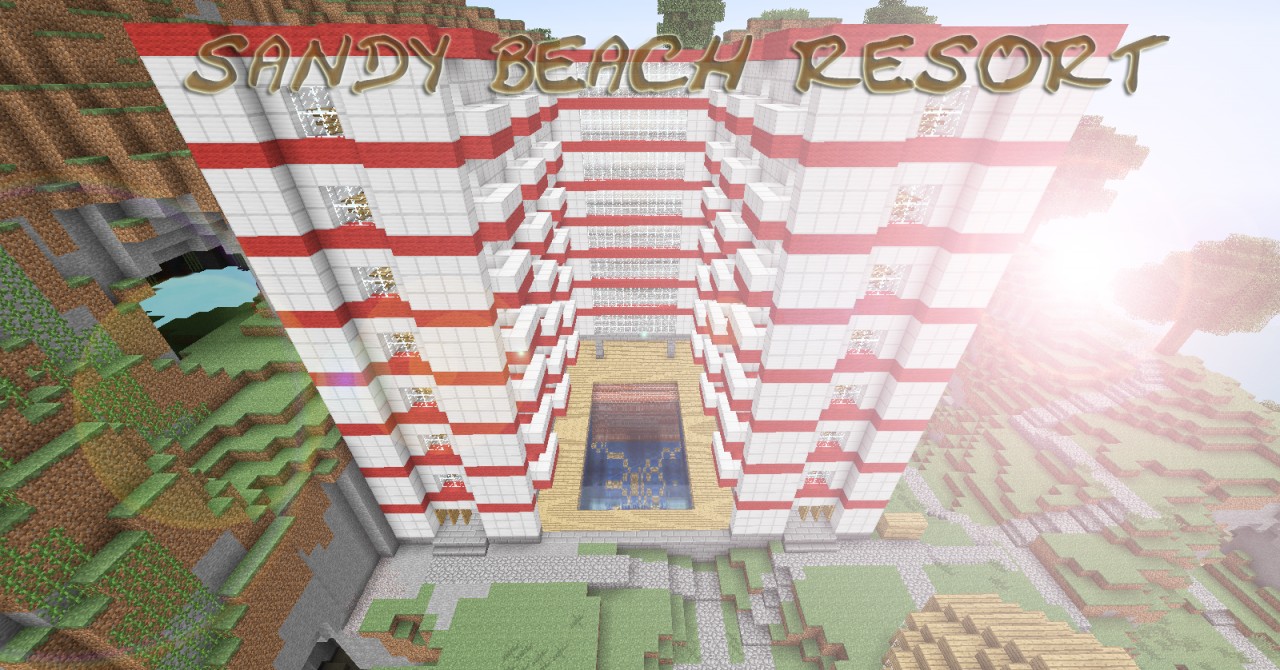 Sandy Beach Resort Minecraft Map