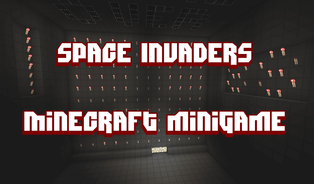 Space Invaders Minecraft Map