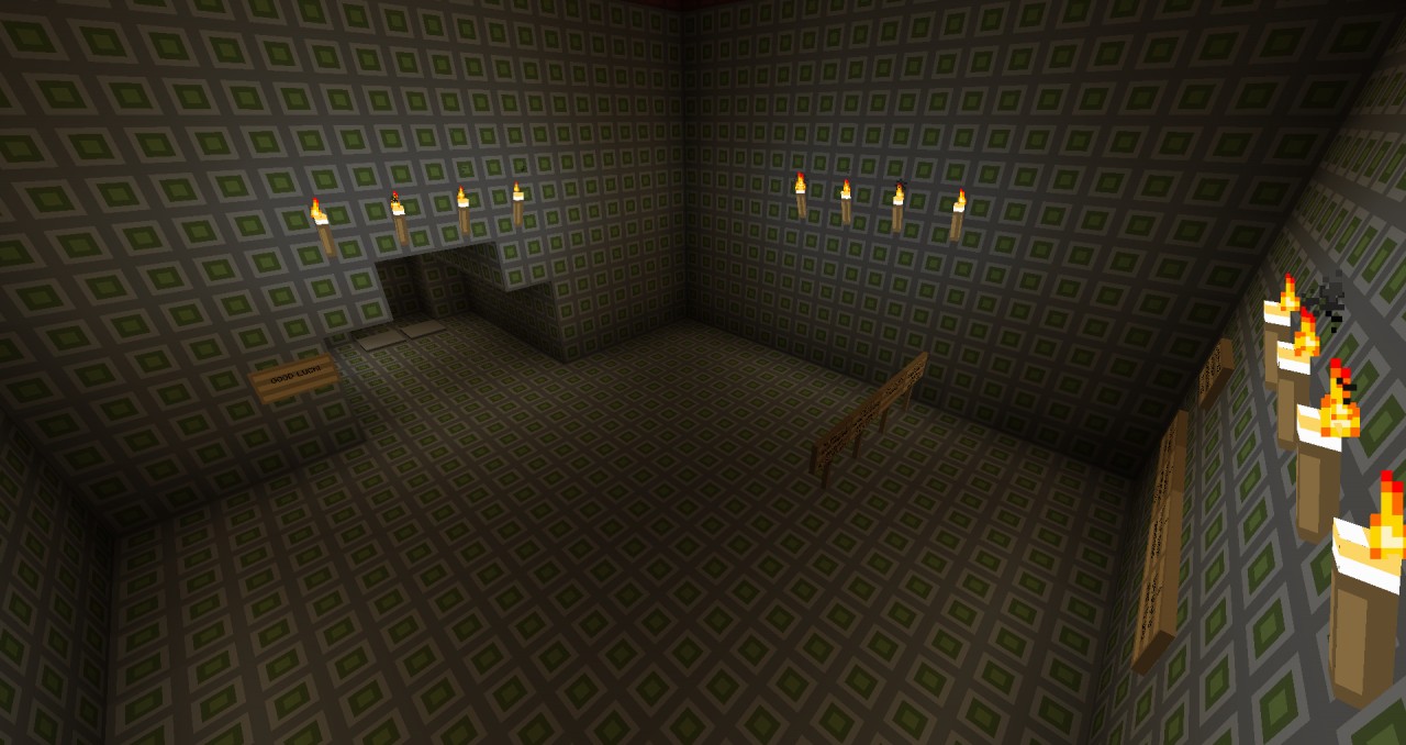 Tomb of herobrine: interactive adventure game Minecraft Map