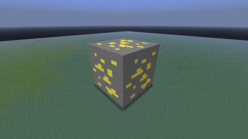 Big Goldoreblock 16x16x16 Minecraft Map