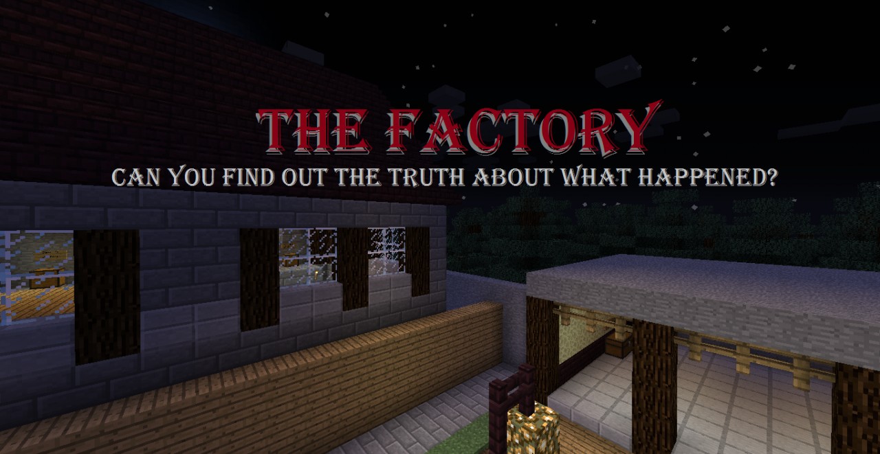 "The Factory" Zombie Survival Map Minecraft Map