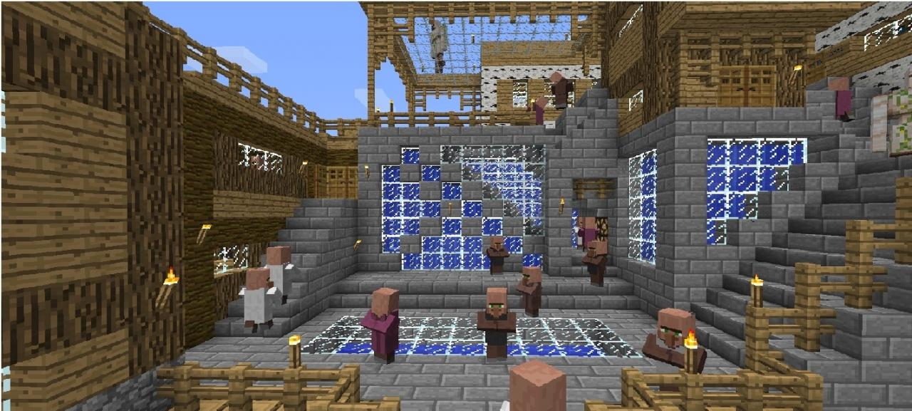 Big Npc City Minecraft Map