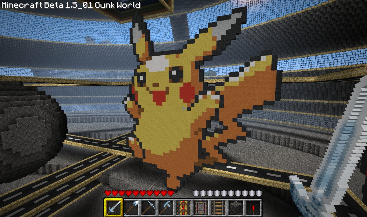 Pikachu Minecraft Map