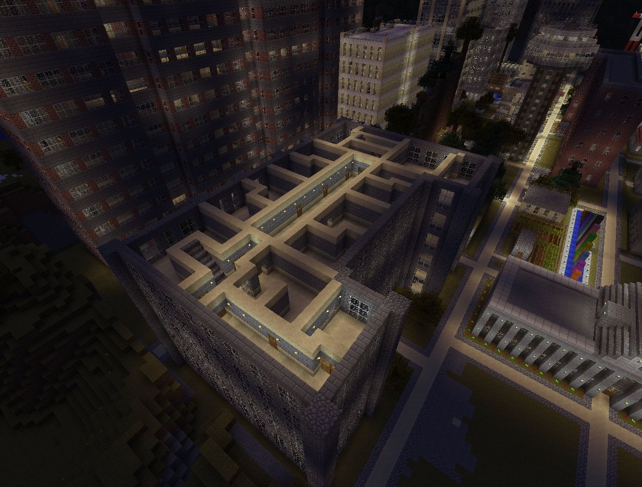 The Lander Building Minecraft Map