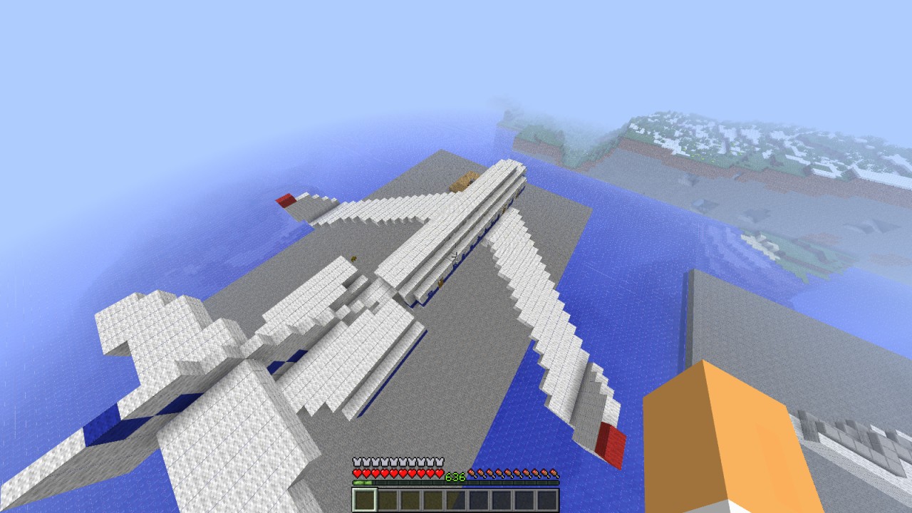 acorn2757's Jumbo Jet Airliner Minecraft Map