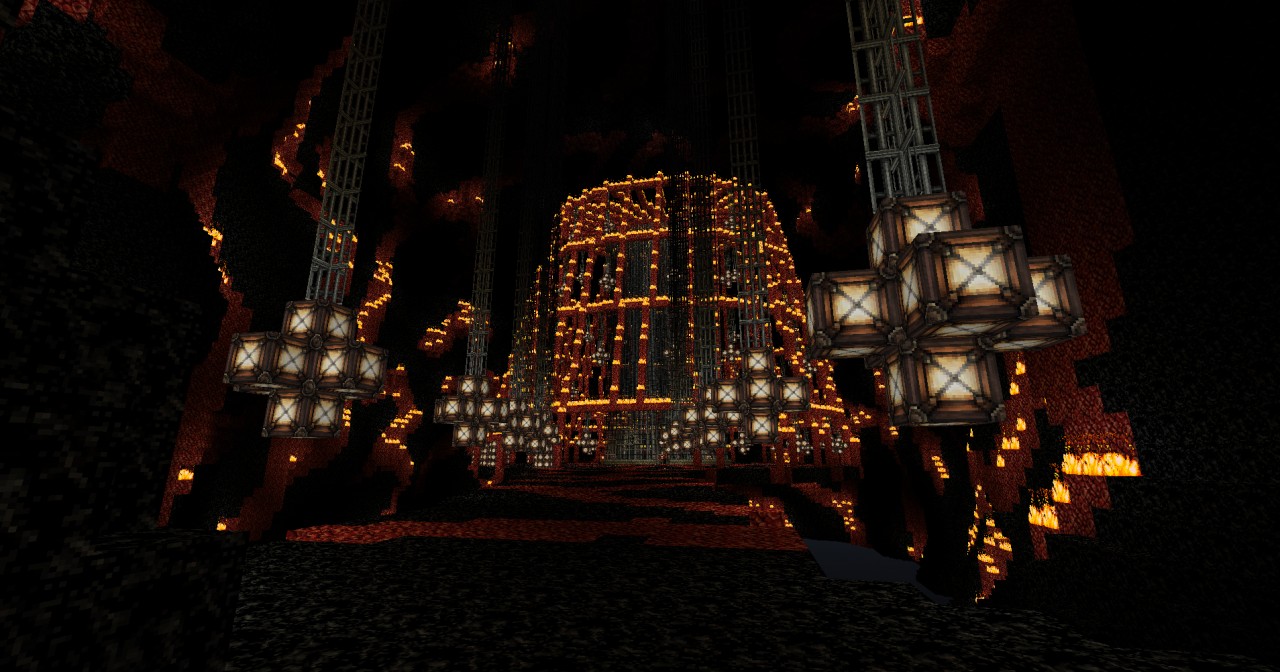 Epic Nether Quest Region - Erebus Minecraft Map
