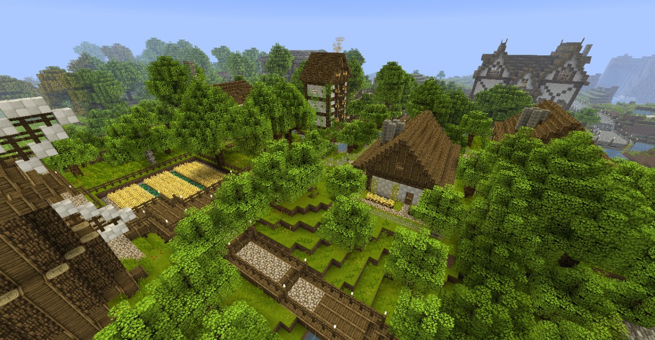 SummerFields Village Minecraft Map