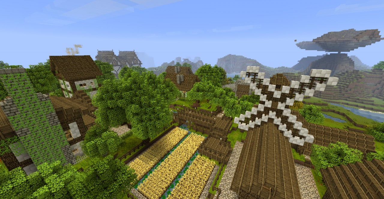 SummerFields Village Minecraft Map