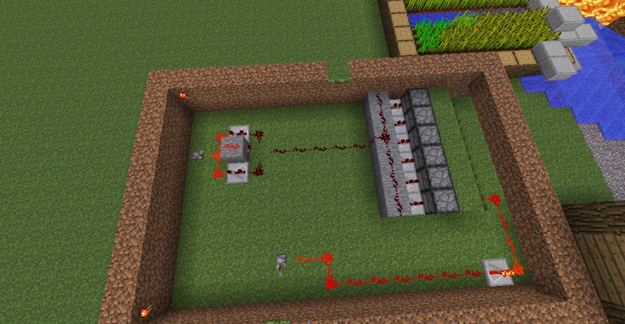Redstone Dispenser/Piston shooter Minecraft Map