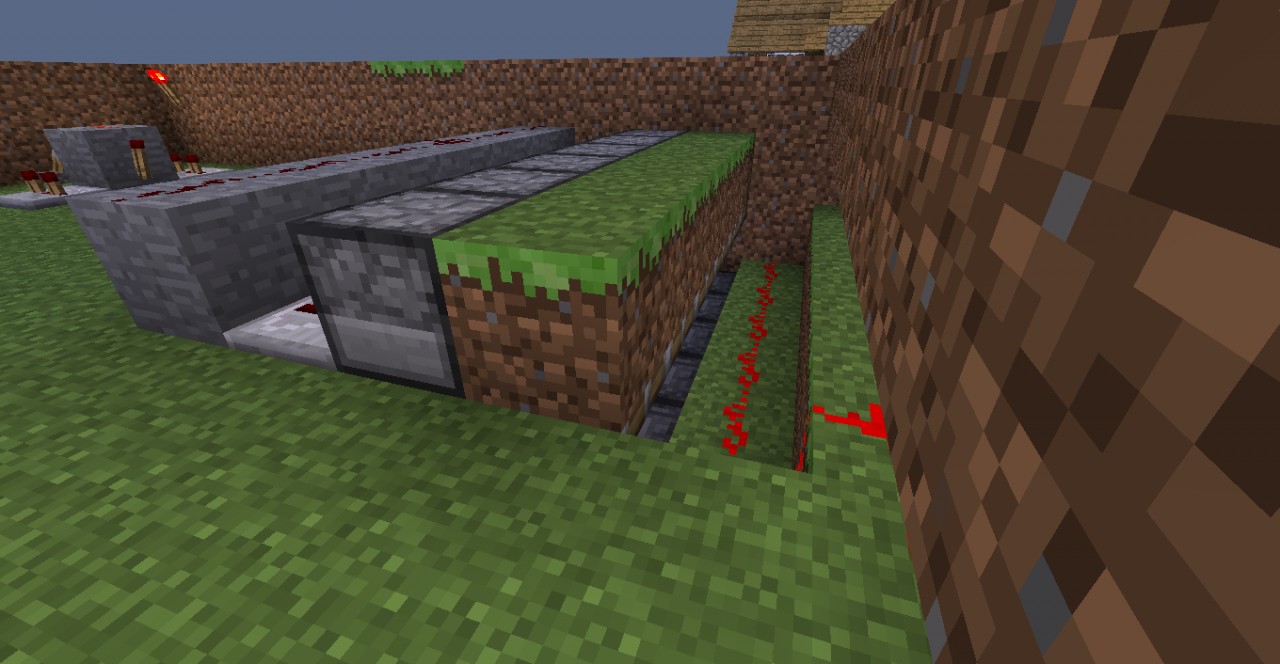 Redstone Dispenser/Piston shooter Minecraft Map