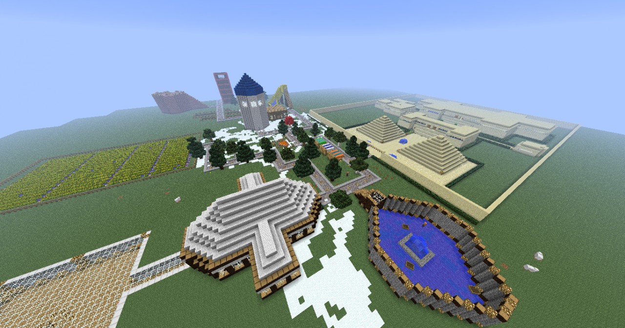 H.A.M Town Minecraft Map