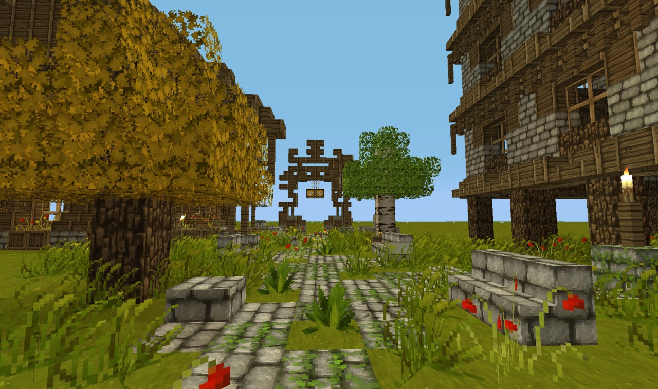 Sunshine-The old village Minecraft Map