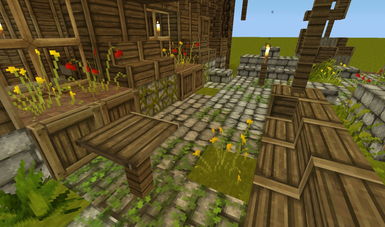 Sunshine-The old village Minecraft Map