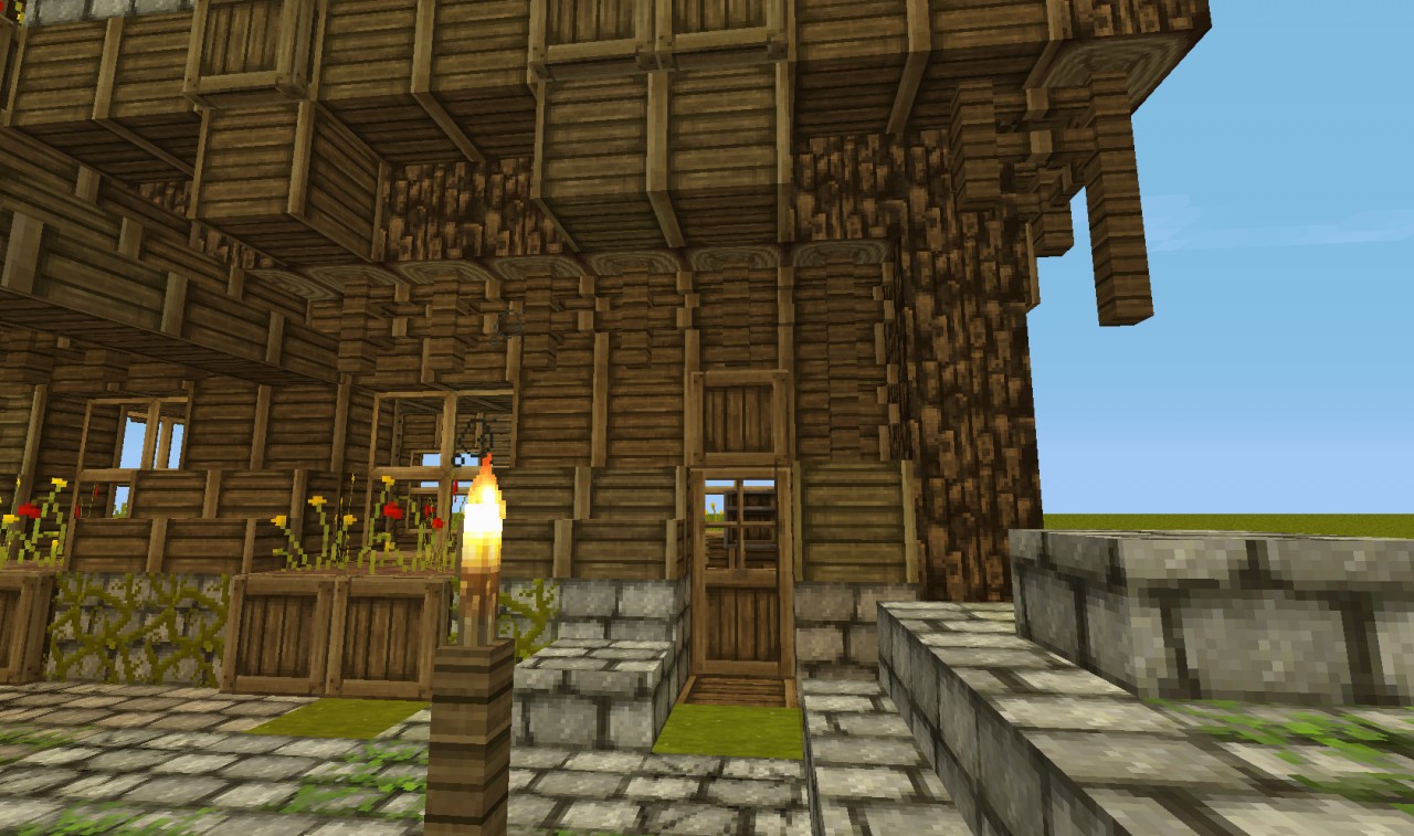 Sunshine-The old village Minecraft Map