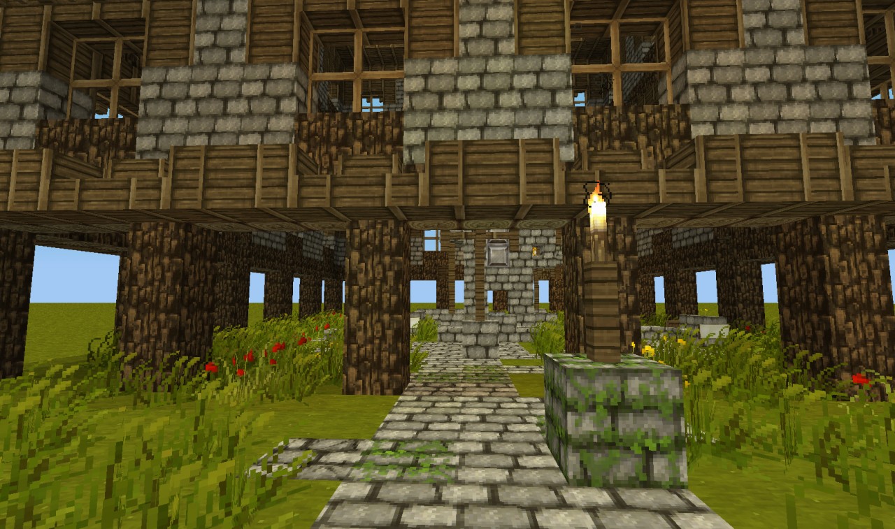 Sunshine-The old village Minecraft Map