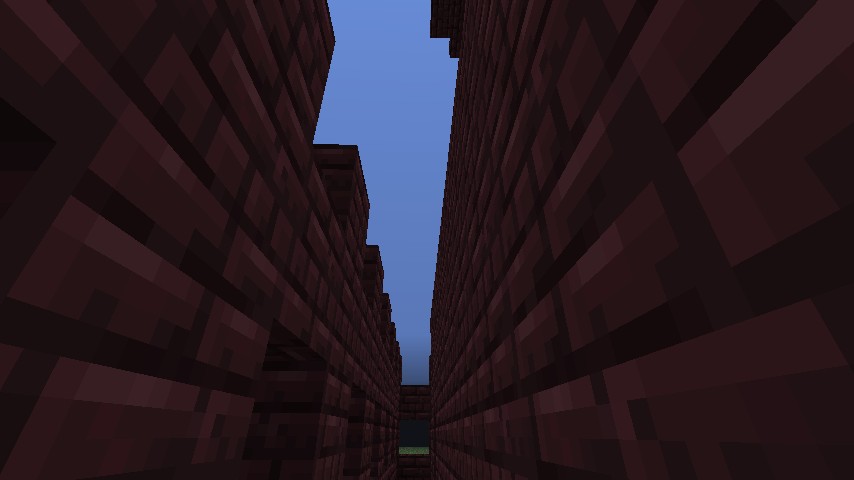 The Nether Castle. Minecraft Map
