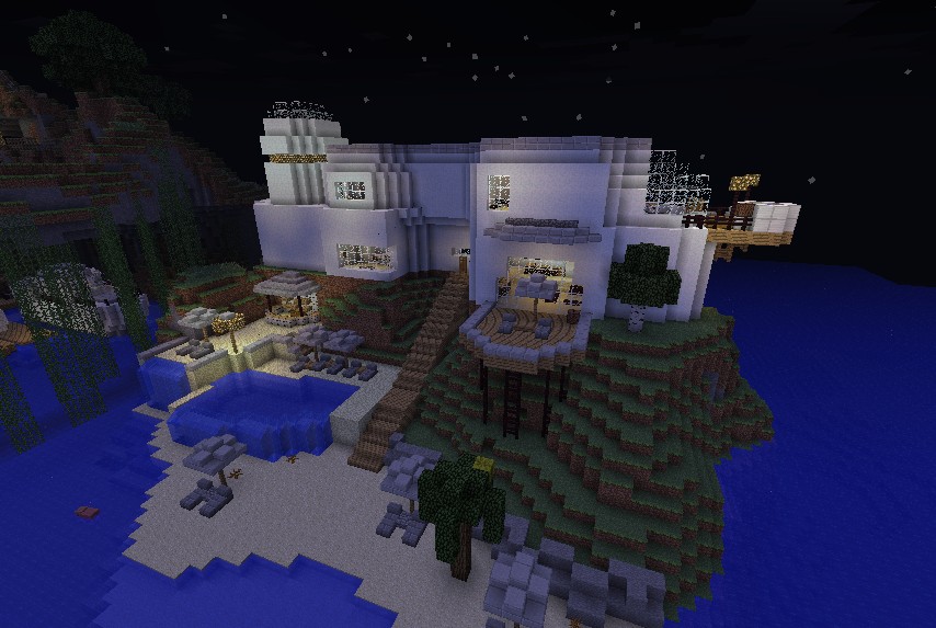 super island resort Minecraft Map