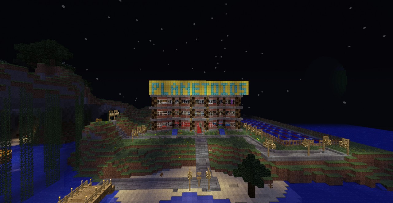 Planetoids Resort (Contest) Minecraft Map