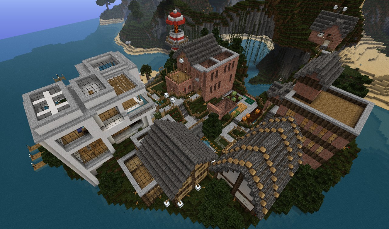 [TCR] Gaming | EMPIRE ISLAND Minecraft Map