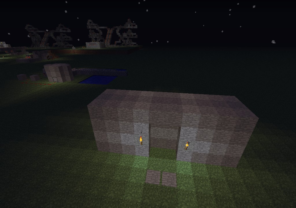 3x2 Piston Door Minecraft Map