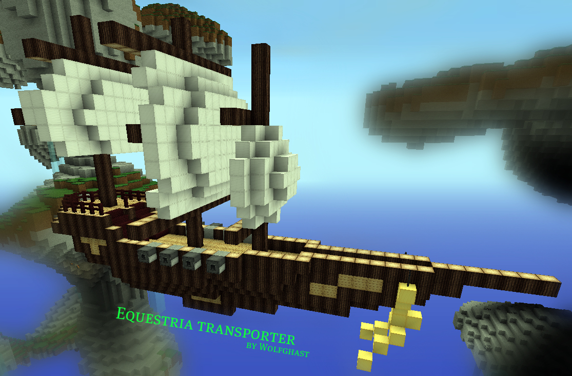 Equestria transporter [made by brony] Minecraft Map