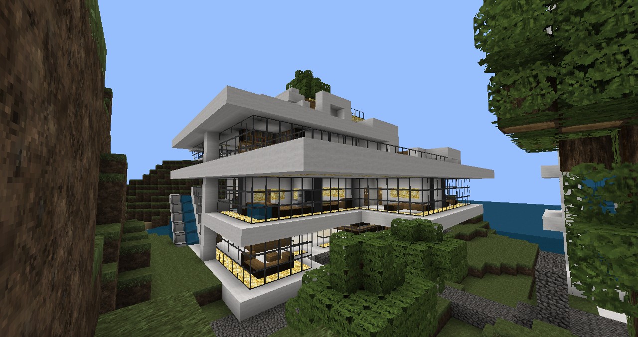 Modern Resort ~Top 20 in contest!~ Minecraft Map