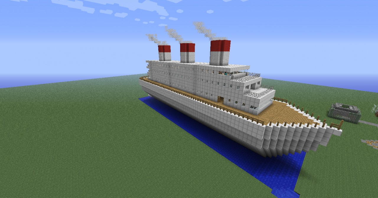 Cruise Ship (small) V2 Minecraft Map