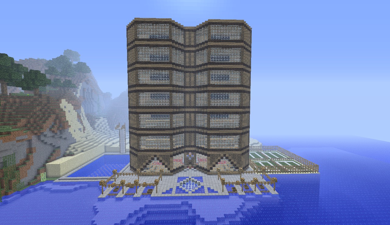 Steve's Island Resort Minecraft Map