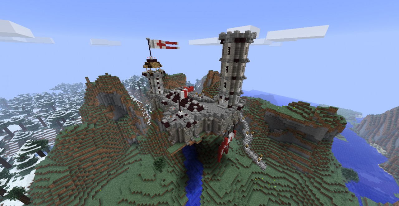 Cliff castle-Noeblaita Minecraft Map