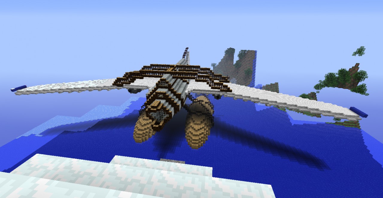 seaplane Minecraft Map