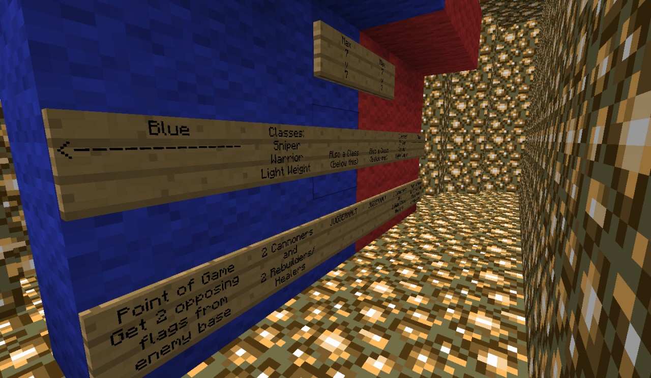 PvP Arena 7V7 Minecraft Map