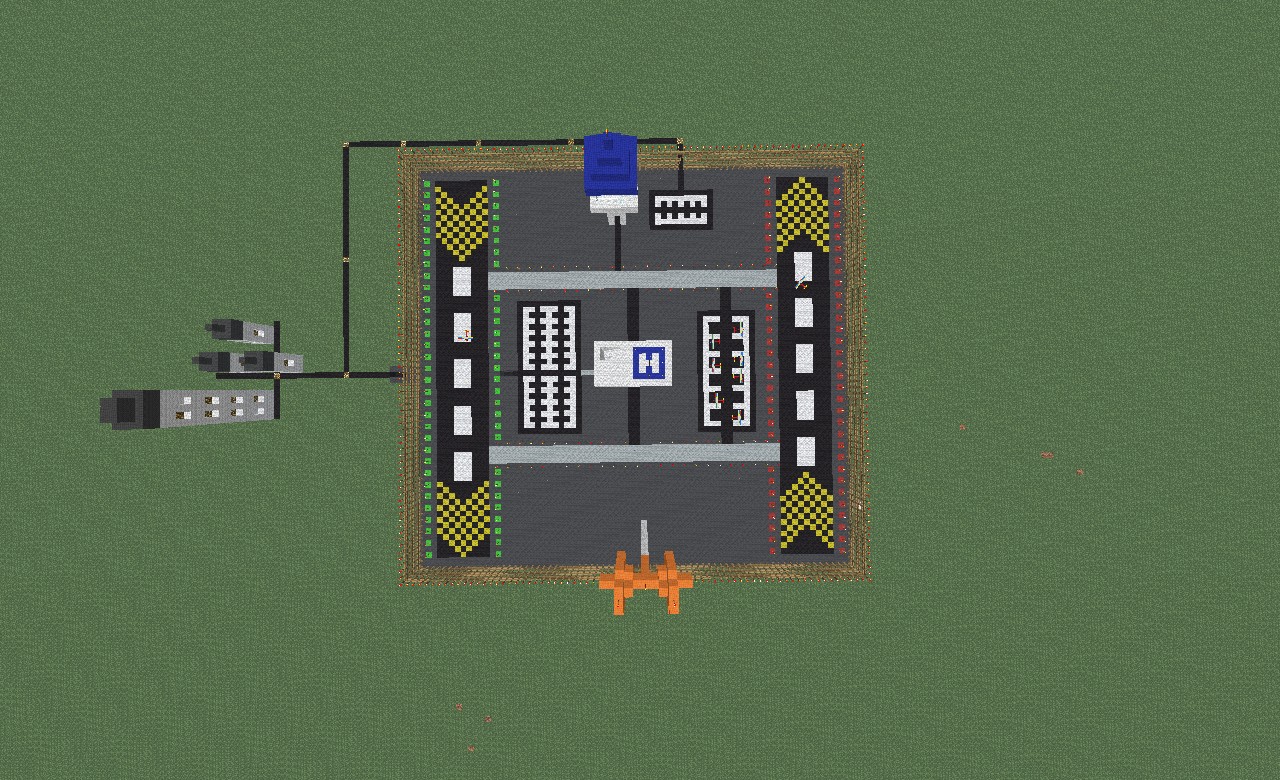 SIMPLE AIRPORT Minecraft Project