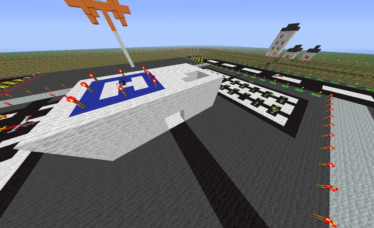 SIMPLE AIRPORT Minecraft Map