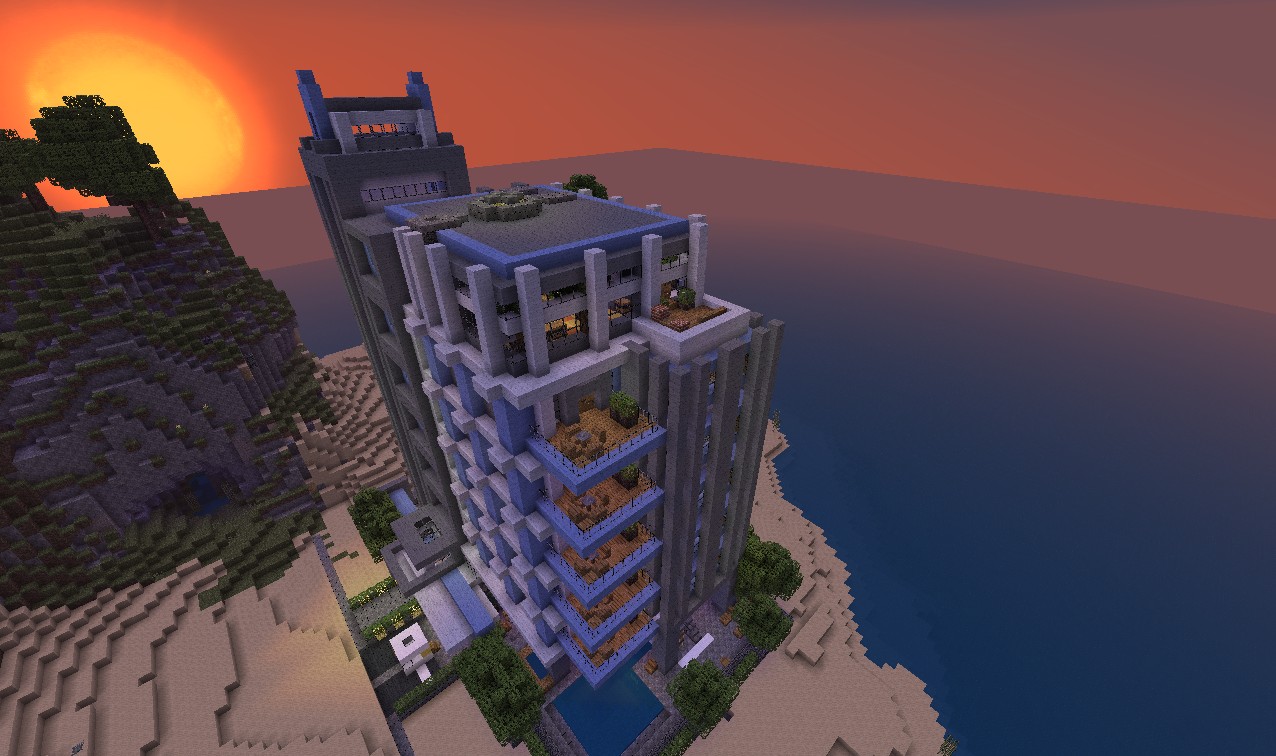 Modern Resort(Contest) Minecraft Map