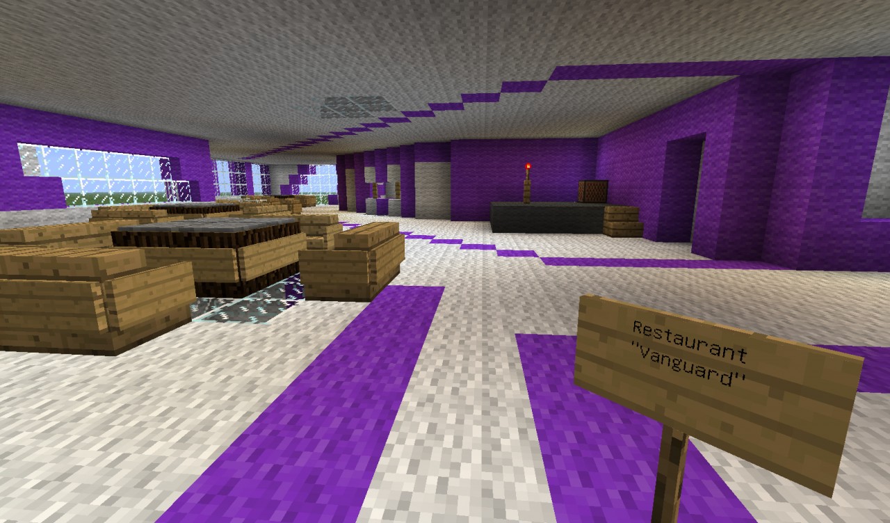 Modern Resturant Minecraft Map