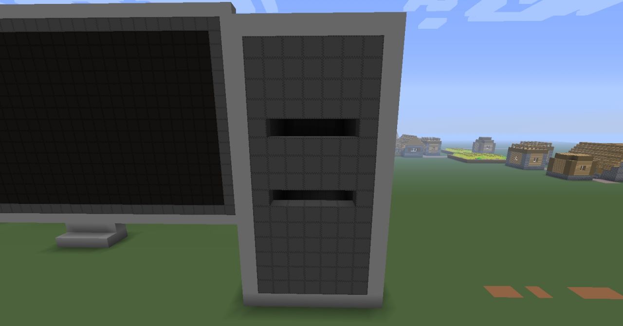 Minecraft Computer (not as much redstone at all) Minecraft Map