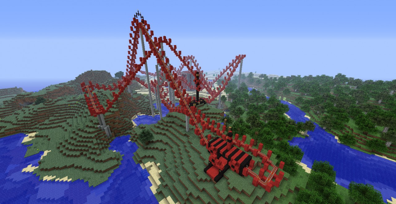Rollercoaster Minecraft Map