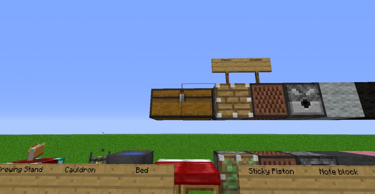 The Texture Test Minecraft Map